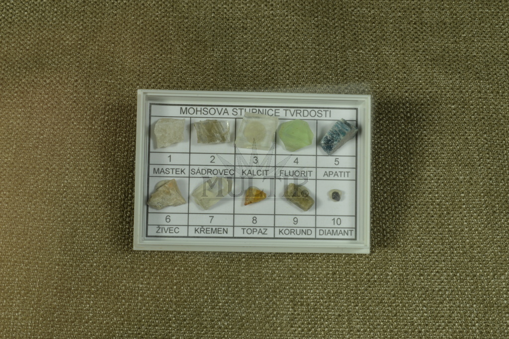 Stupnice tvrdosti malá