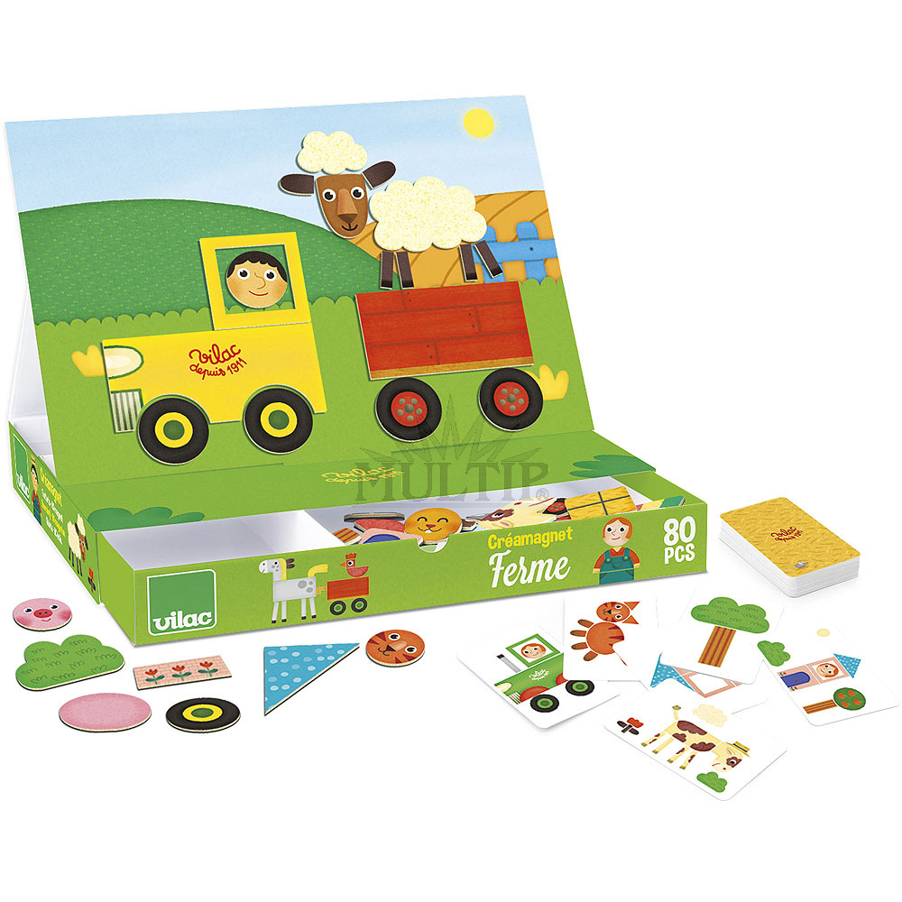 Farma-magnetická hra