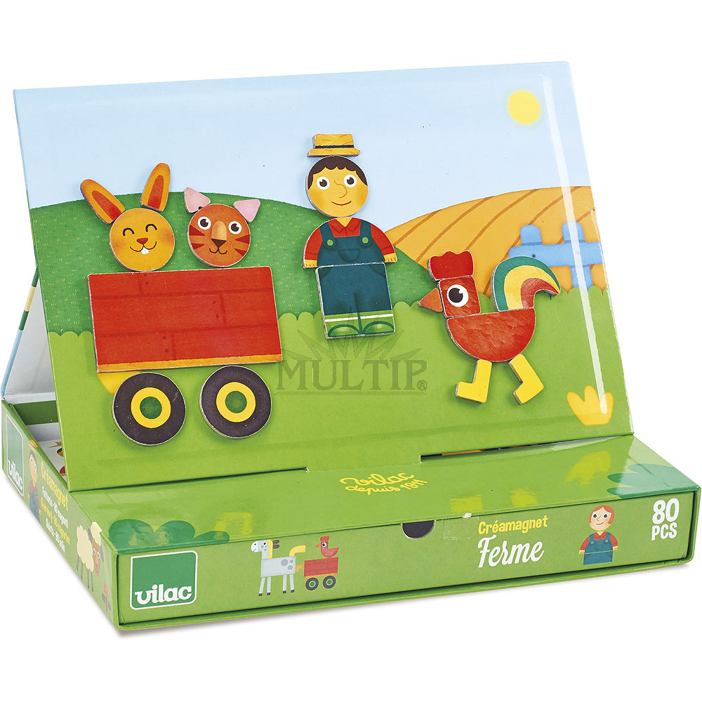 Farma-magnetická hra