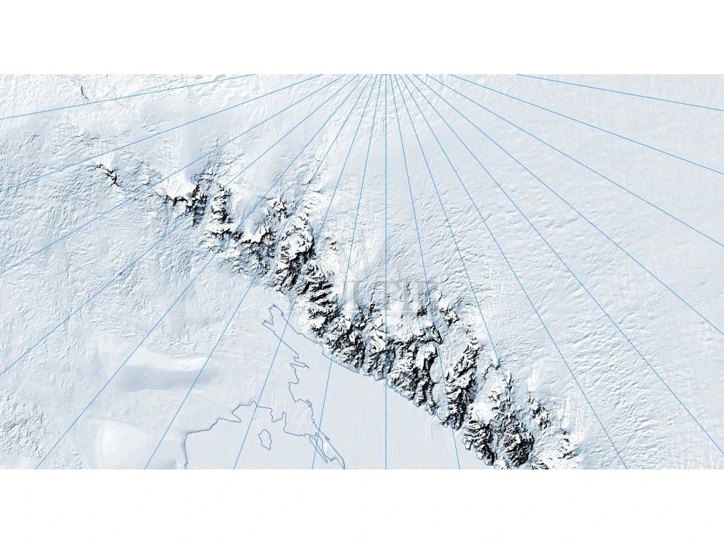 Velká mapa Antarktidy